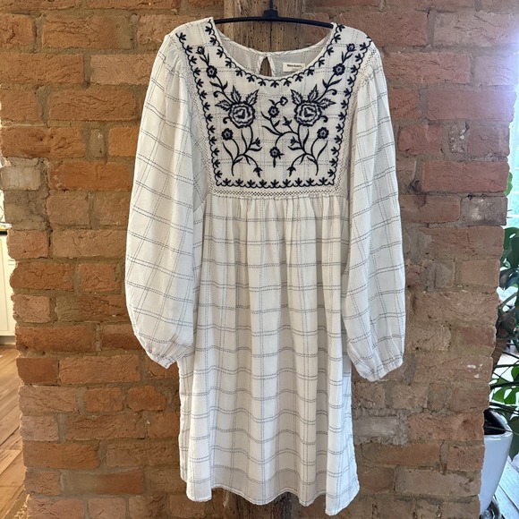 Cost Plus World Market | Dresses | World Market Womens Dress Lxl White ...
